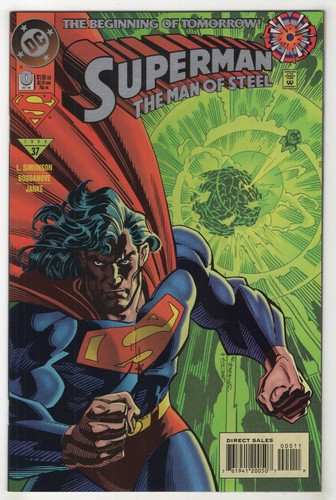 Superman: Man of Steel #0 (1994, DC) [Zero Hour] 1st Appearance of ...