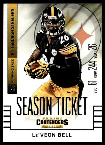 2014 Panini Contenders Le'Veon Bell Pittsburgh Steelers #89 | eBay