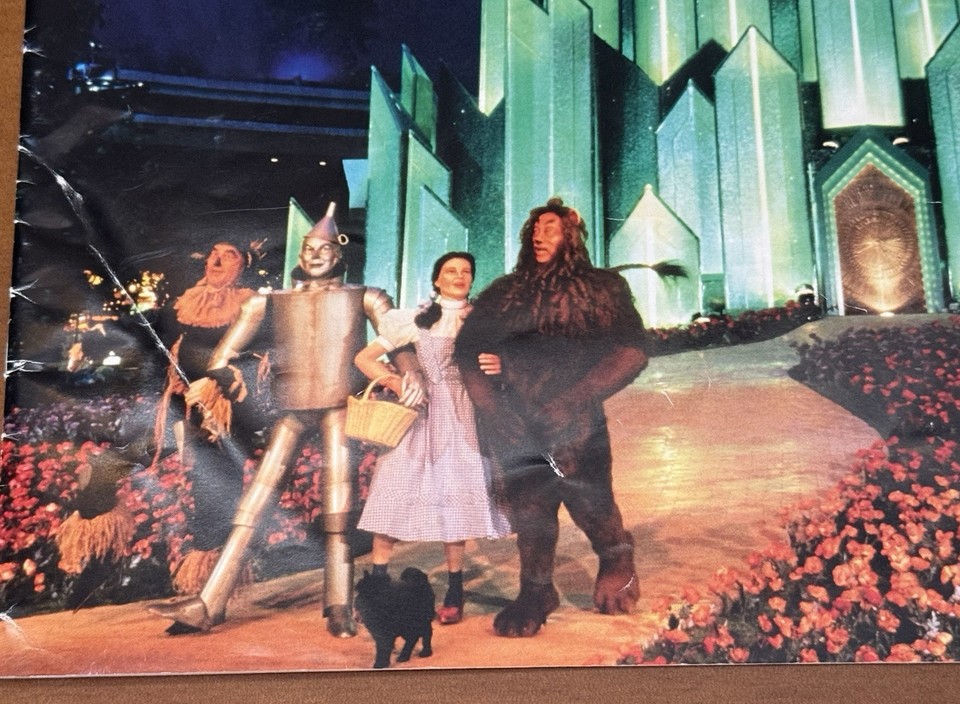 Rare MGM Grand Casino Wizard of Oz Exhibit Vintage 1994 Events Booklet ...