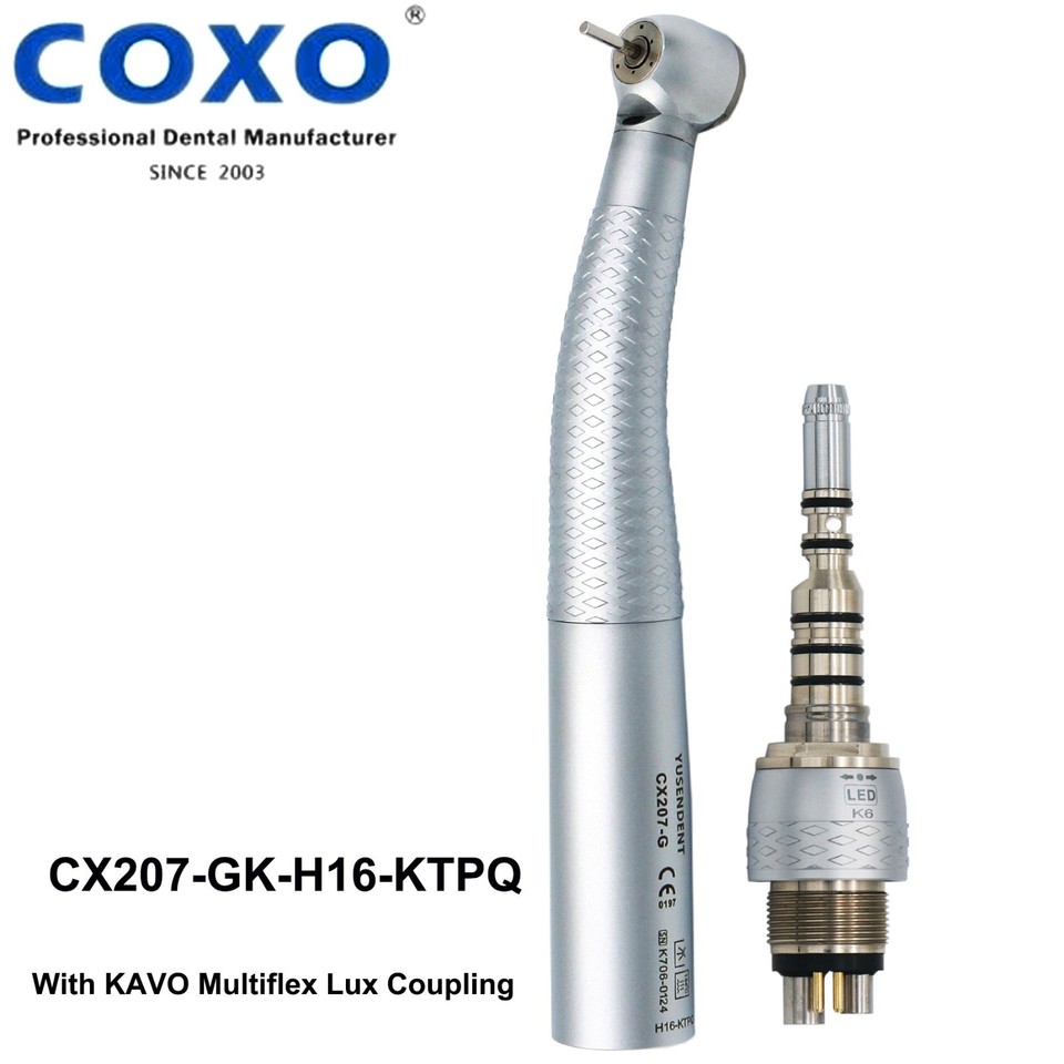 US COXO Dental High Speed Handpiece Fiber Optic KAVO MULTIflex Coupler ...