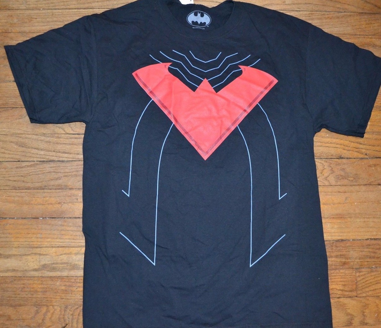 Nightwing Officially Licensed Batman T-Shirt Graphic Tee Size Large | eBay