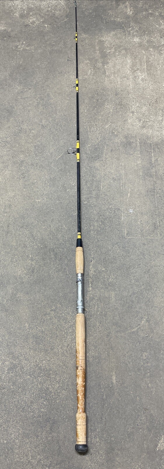 6’6” South Bend GLADDING Outdoorsman Spinning Rod, 1 Pc Vintage Wood ...
