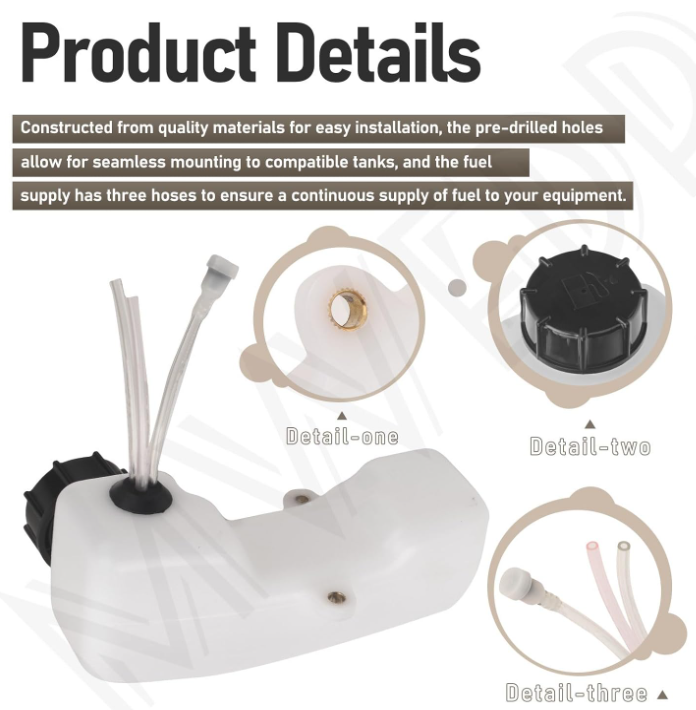 For Mantis Tiller Fuel Tank Kit A350000300,For Mantis With 2-Cycle ...