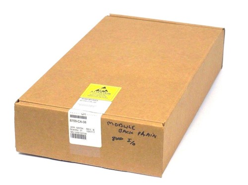 NEW GE INTELLIGENT PLATFORMS 8709-CA-08 CARRIER SYSTEM 8 MODULE, VER ...