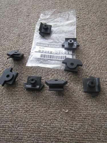 NISSAN SILVIA SPEC R S15 TURBO SR20DET CLIP X8pc 63848-D4001 SIDE SKIRT ...