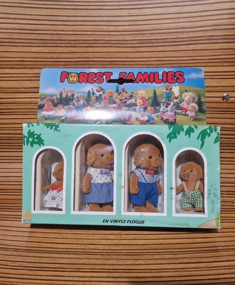 SYLVANIAN FOREST FAMILIES BÄRENWALD BARENWALD DOGS BEAR FAMILY SIMBA | eBay