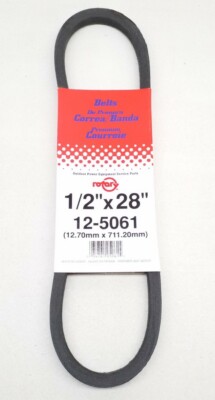 5061 4L280 Rotary Premium Black Belt 1/2" x 28" - Free Shipping | eBay