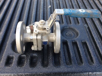 Keystone 1/2” 316 Stainless Steel Ball Valve 150# Flanged | eBay