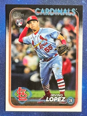 Irving Lopez 2024 Topps Series 2 #573 Rookie (RC) St. Louis Cardinals ...