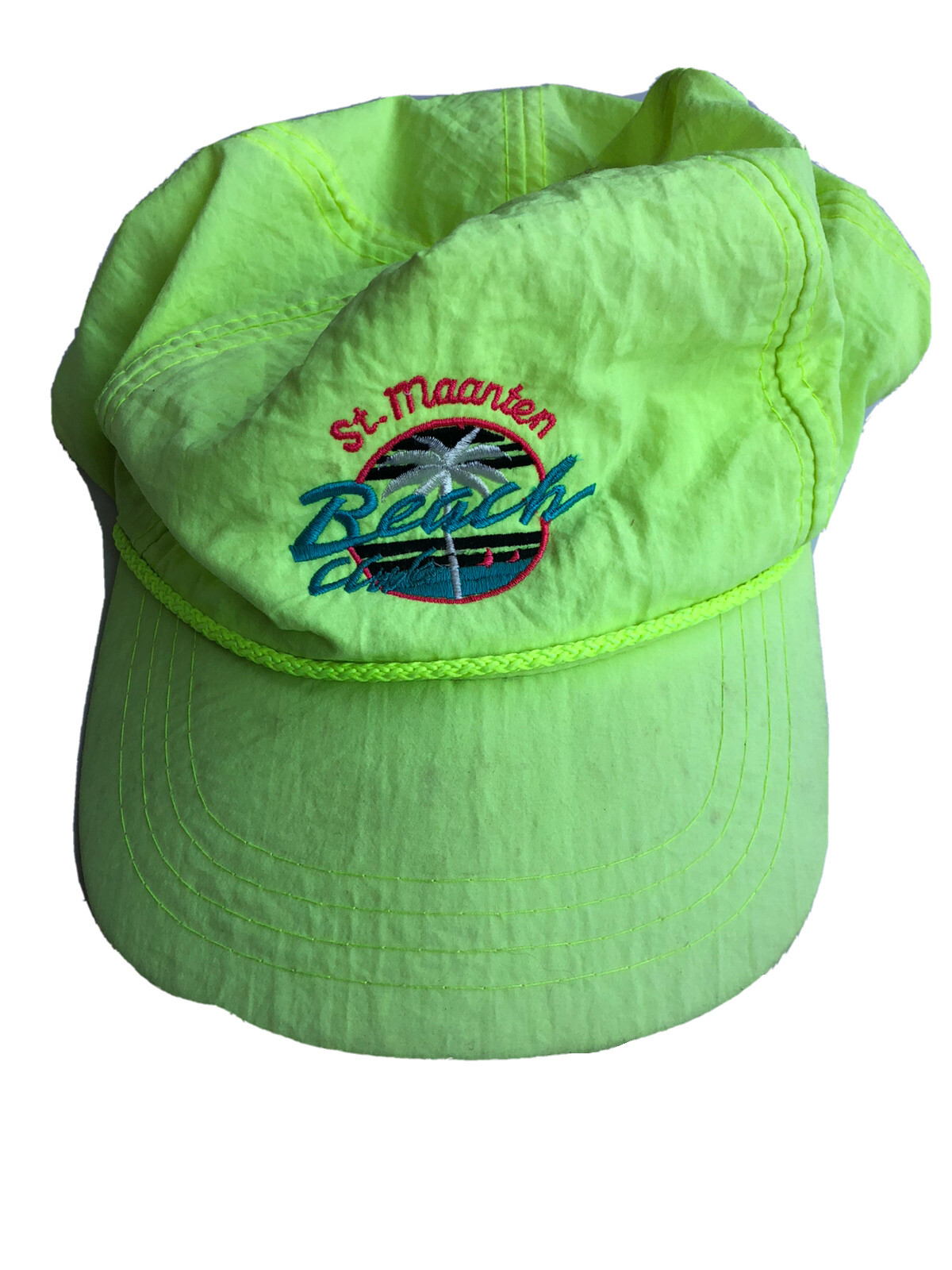 Vintage St. Martin Maarten Beach Club Cap Hat Adjusta… - Gem