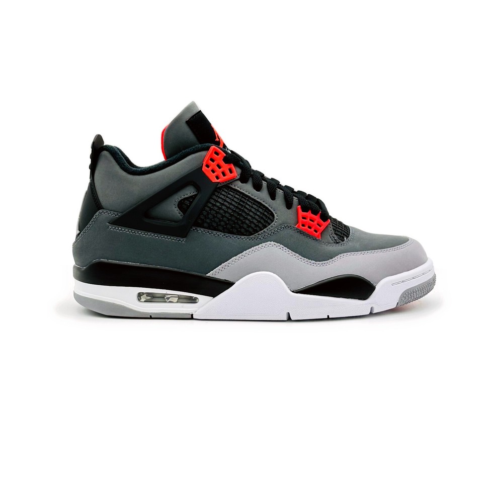DH6927-061 Nike Air Jordan 4 Infrared 23 Black Cement Dark Grey Red ...