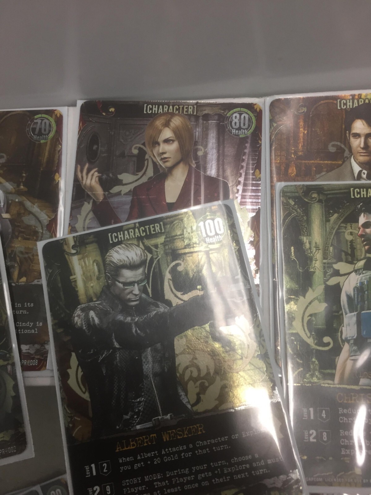 RESIDENT EVIL Deck Building Board Game, Playmat + Expansions & Promos ...