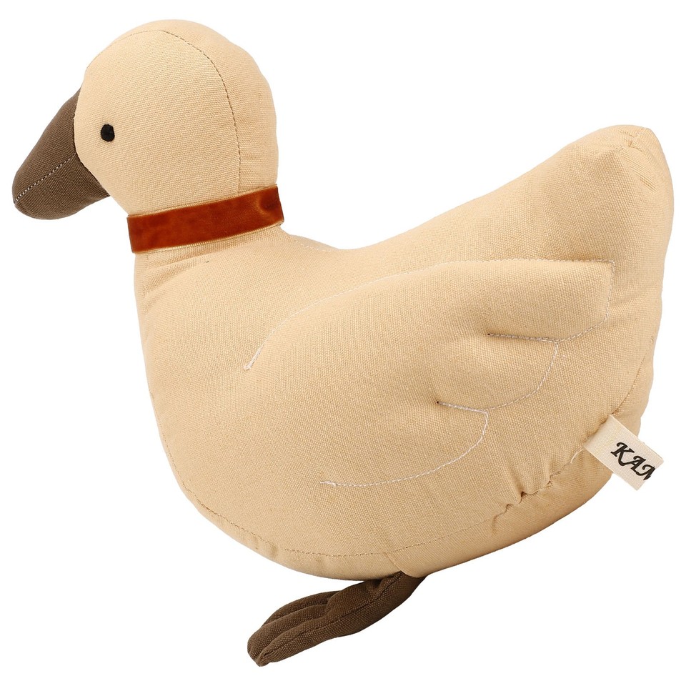 (Brown)OVAQUIXI Adorable Duck Cotton Pillow Toy Cute Duck Figure For ...