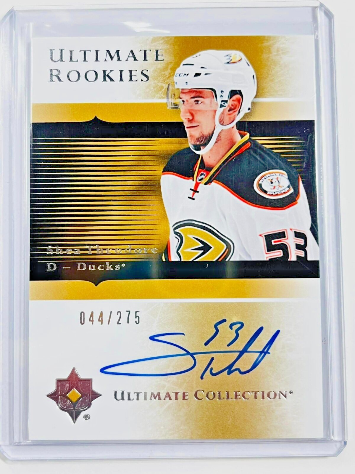2015-16 Ultimate Retro Rookie Autograph #05ST Shea Theodore /275 Ducks ...