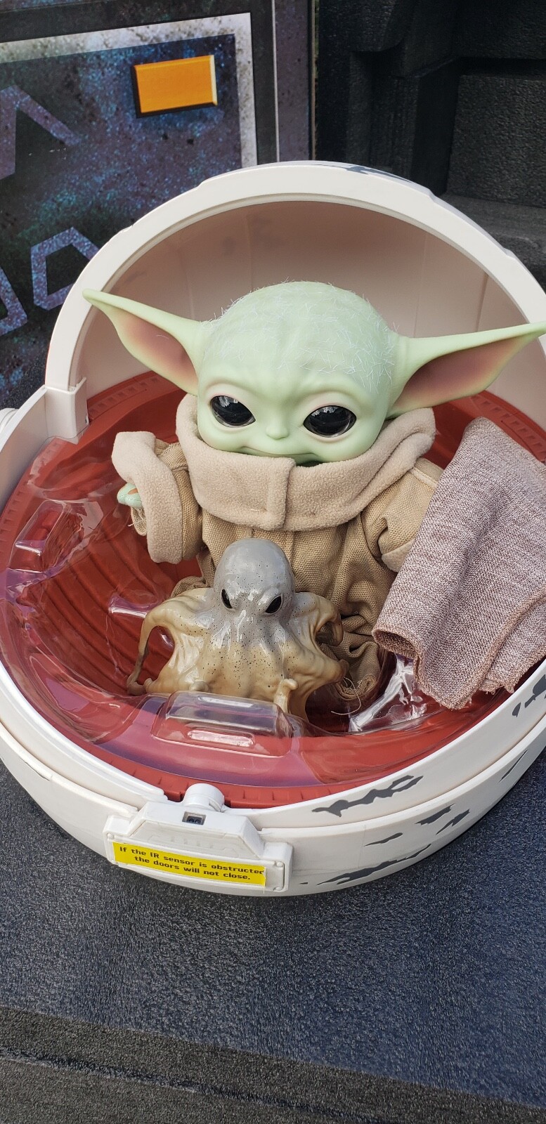 STAR WARS THE MANDALORIAN GROGU The Child Collector Edition Plush ...