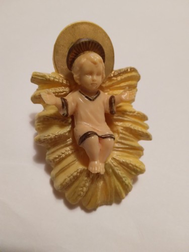 Vintage Plastic Baby Jesus For Manger Hong Kong and Italy Set of 2 ...