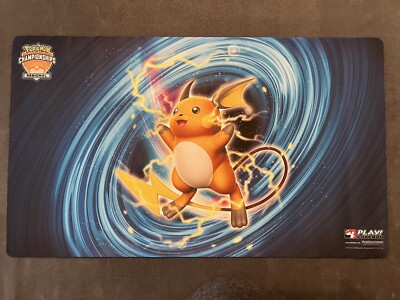 Pokemon 2016 Play! Regional Championships Raichu Evolutions Playmat | eBay