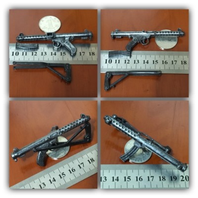 J1-05 1:6 Scale Plastic Gun Model British L2A3 Stirling For 12" Figure ...