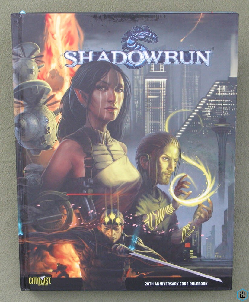 Shadowrun 20th Anniversary Edition (Hardcover RPG Core Book) Catalyst 2600A 1934857319 | eBay