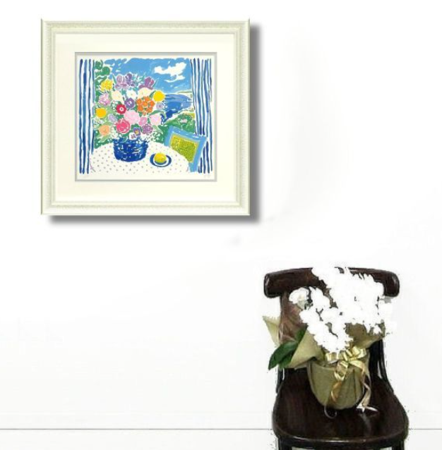 John Botz Earns Bouquet Serigraph Signed Framed ED200 | eBay