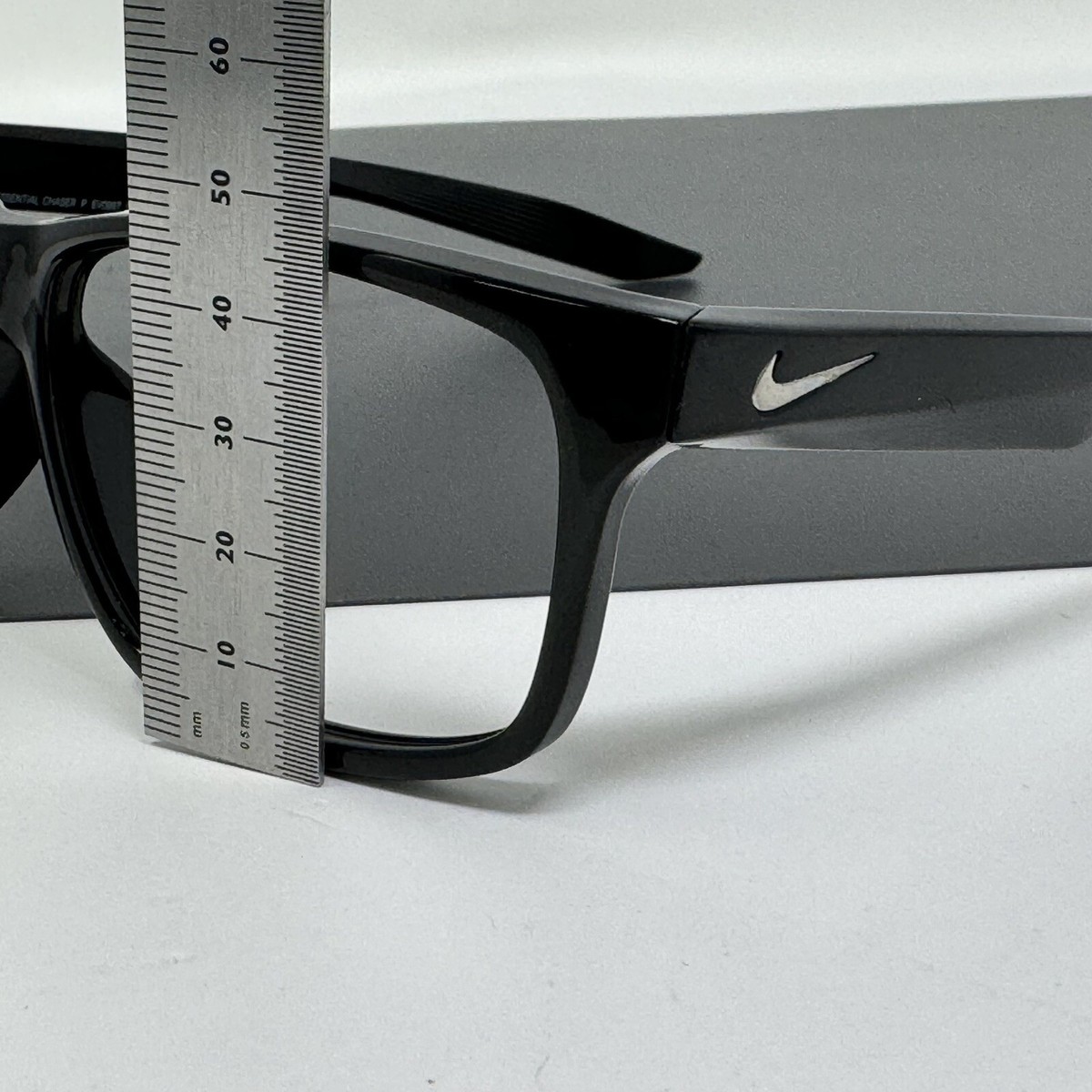 Nike Essential Chaser Black Square Sunglasses Eyeglasses Nike Essential Chaser Black Square Sunglasses Eyeglasses