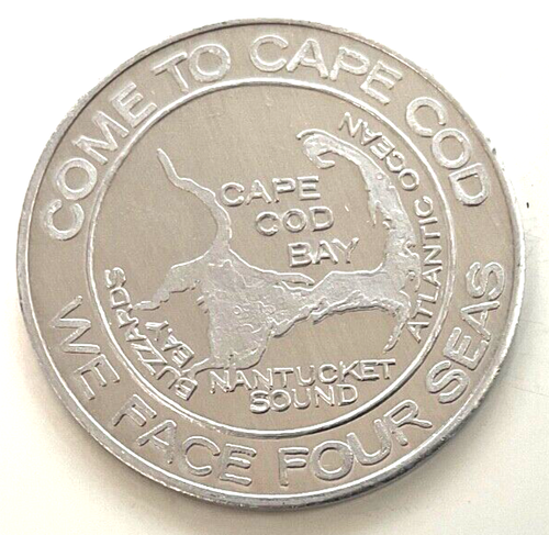Cape Cod Massachusetts We Face Four Seas Token | eBay