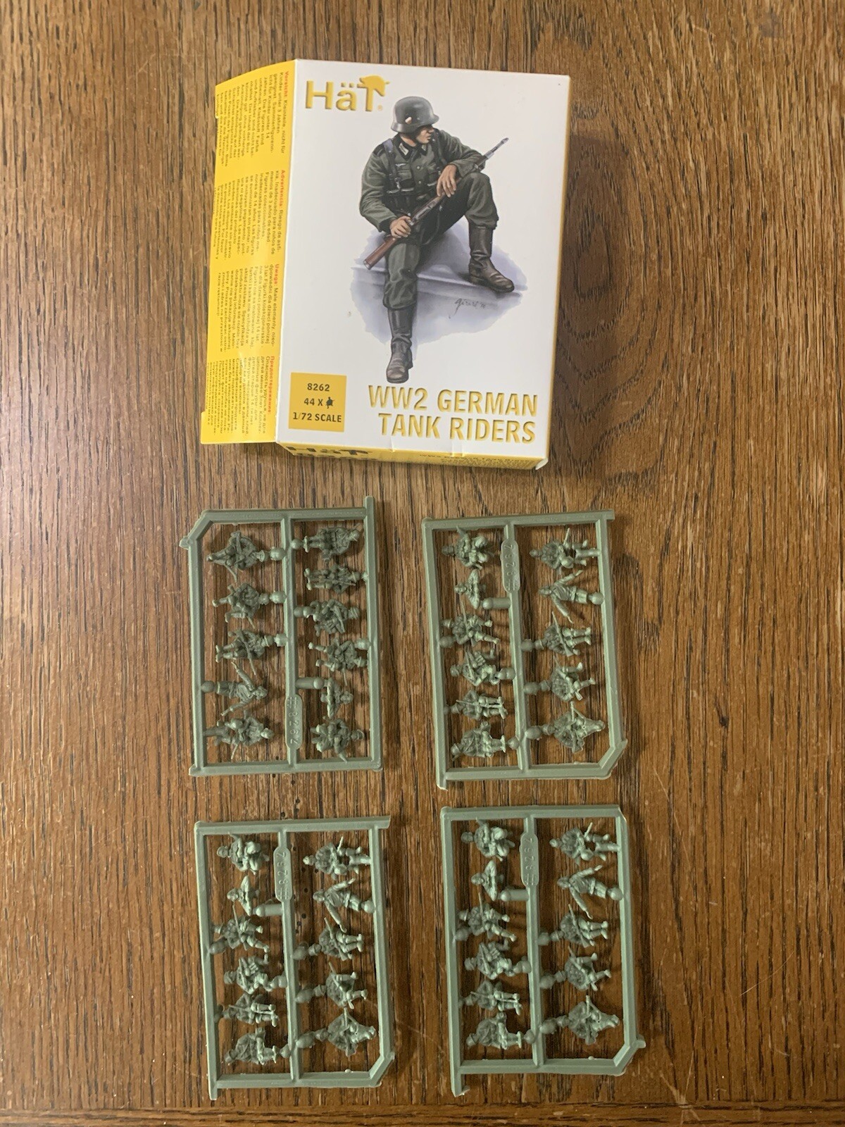 1/72 Scale WWII German Tank Rider Infantry, HaT, Complete C | eBay