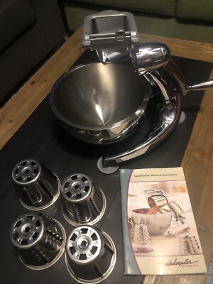 Saladmaster Machine Food Processor Cutter With 4 Cones Bowl And ...