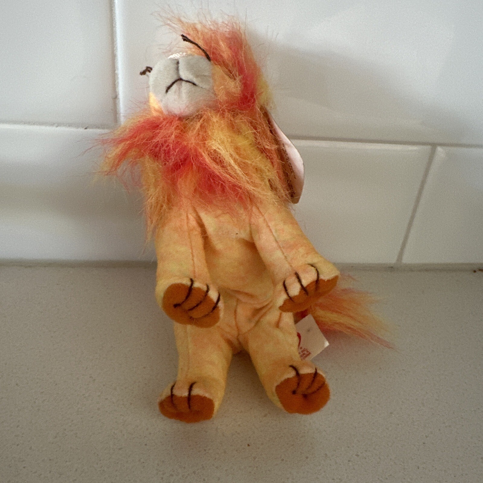 Bushy the Lion Ty Teanie Beanie Baby- 2000 | eBay