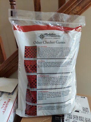 Checkers Rug Game Multiflex Designs, Inc. Large Rug 27 ×27". Game ...