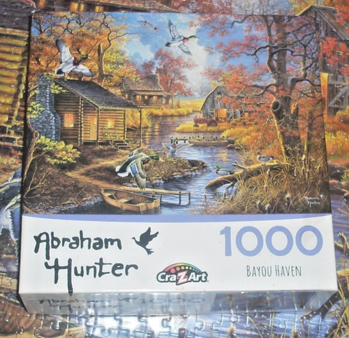 Cra-Z-Art 2019 🧩Abraham Hunter🧩Bayou Haven 🧩 1000 pc Puzzle - Complete ...