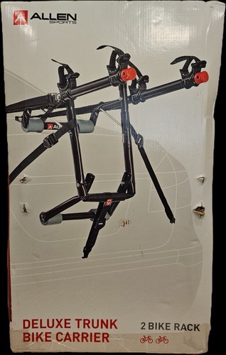 Allen Sports Deluxe 2-Bike Trunk Mount Rack Model 102DN-R | eBay