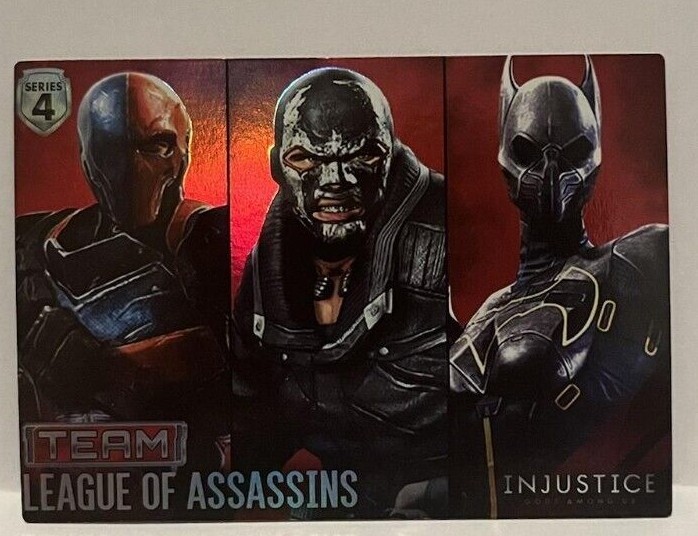 DC Injustice Gods Among Us Arcade BOSS, GEAR and TEAM Cards Series 4 ...