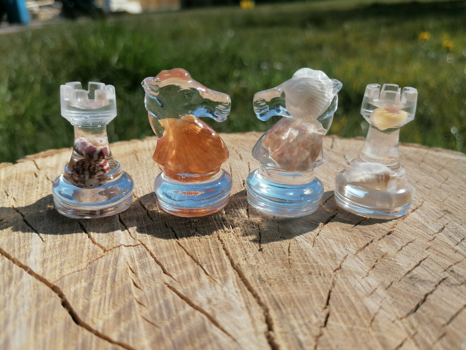 Chess Set Large Custom Made Botanical | eBay UK