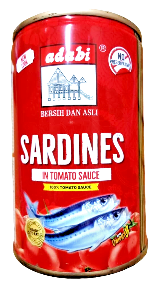 ( HALAL ) ADABI SARDINE TOMATO ( 425 grams ) | eBay