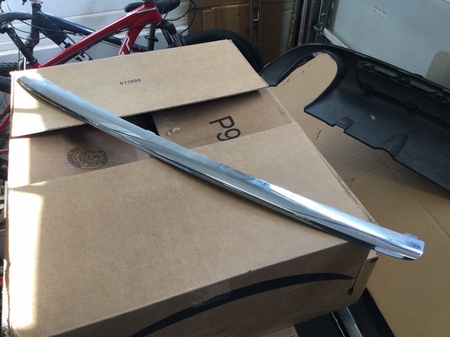 2009 2010 2011 Audi A6 Quattro Rear Center Chrome Trim Moulding OEM ...