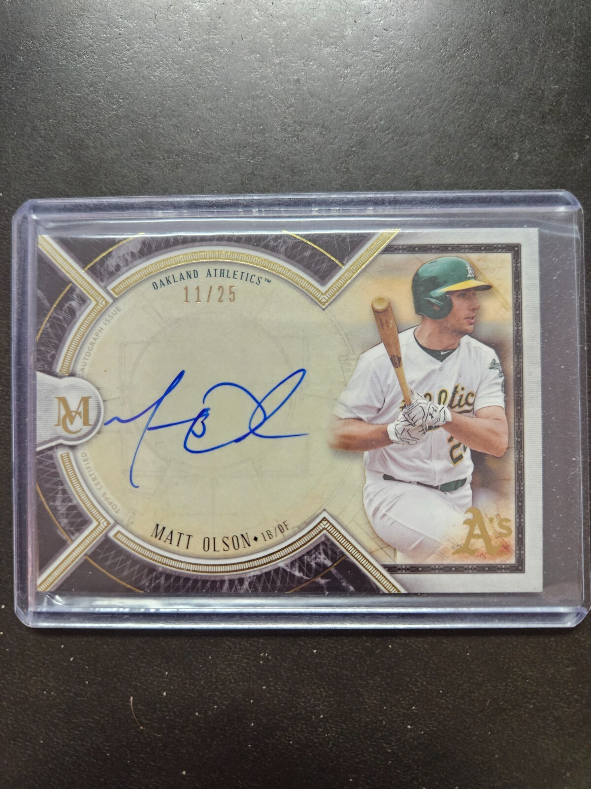 2018 Matt Olson Topps MC #11/25 Auto | eBay