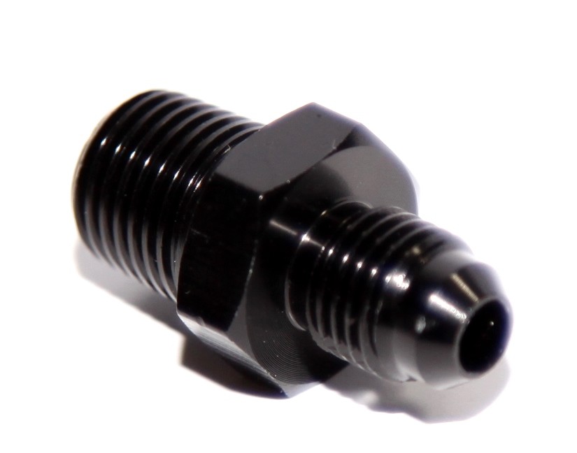 4AN AN-4 TO 1/4" NPT Male Thread Aluminum Anodized Fitting Adapter ...