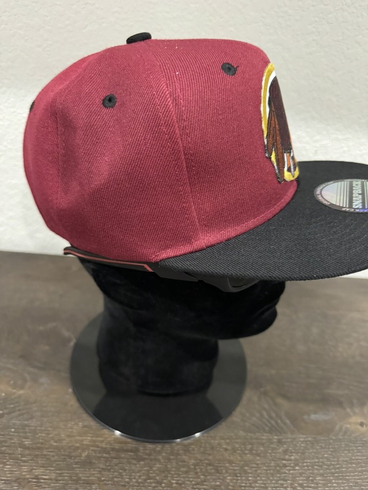 RETRO Vintage Throwback Washington Redskins Logo Adjustable Snapback ...