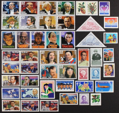 USPS 1997 complete year set of 108 stamps mint never hinged OG without ...