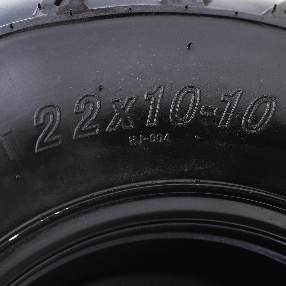 2pcs 22x10.00-10 22x10-10 22x10.0-10 22/10-10 Wheel Rims Tire For ATV ...