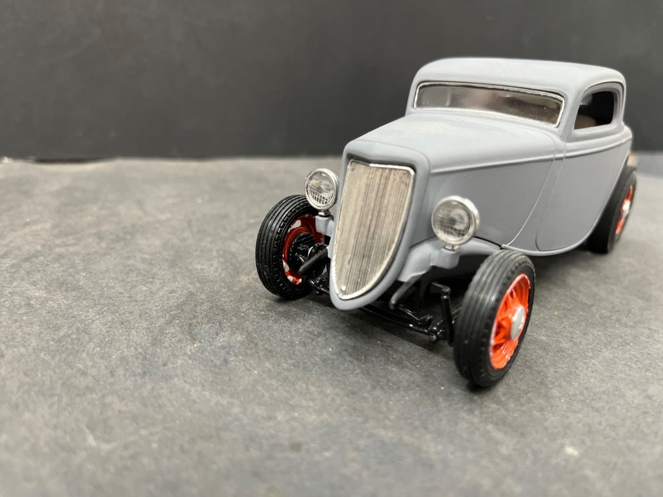 C1 Ford Chopped Coupe built car model 1/25 McM vintage | eBay