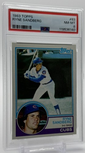 1983 Topps Ryne Sandberg Rookie Chicago Cubs #83 PSA | eBay