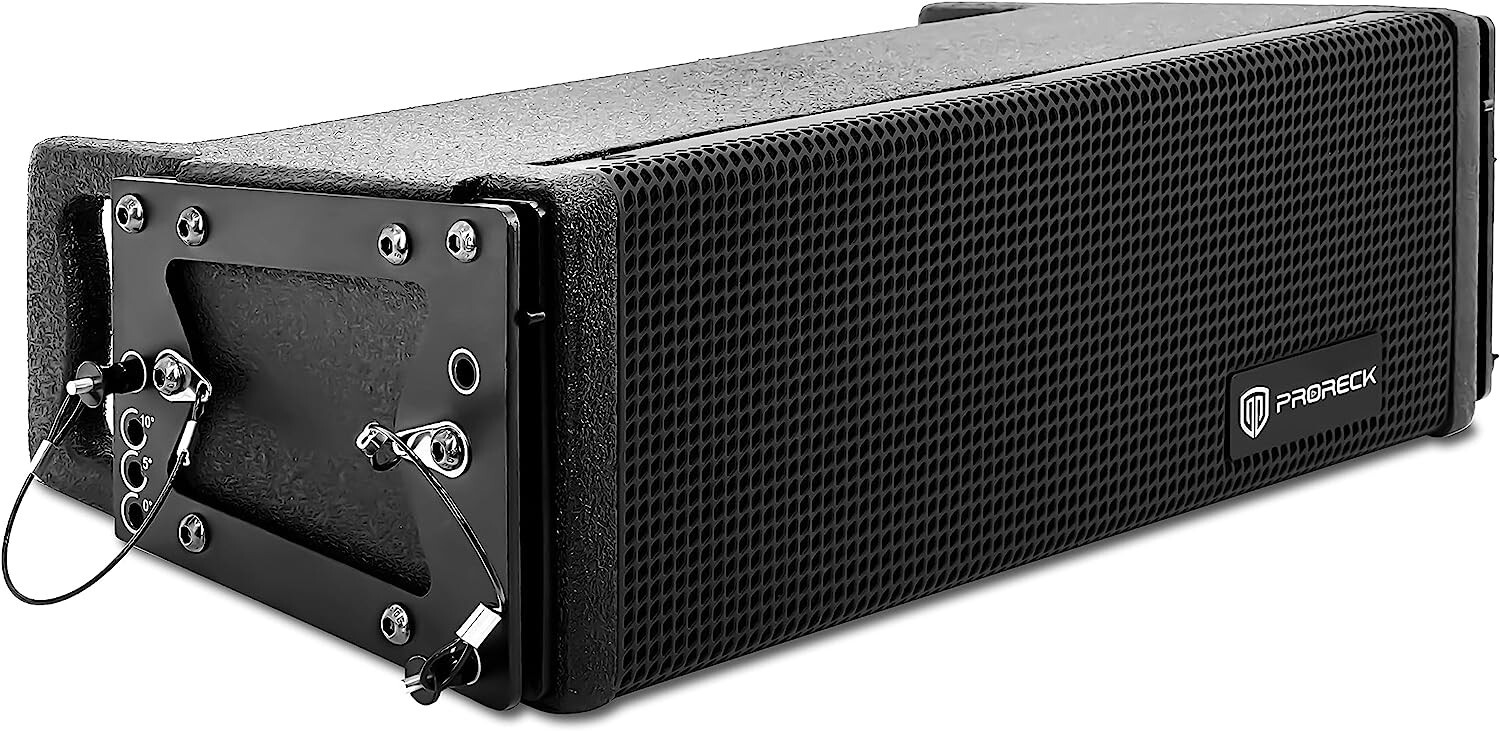 Proreck Venue Set 10000W Stereo/Mono DJ Powered PA Speaker System Combo ...