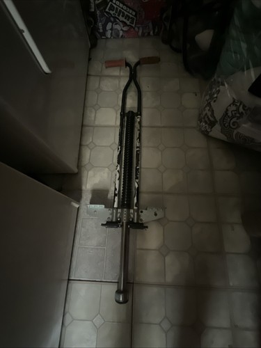 1 pogo stick Vintage Original 1960s Metal Rubber Handles fun for kids ...