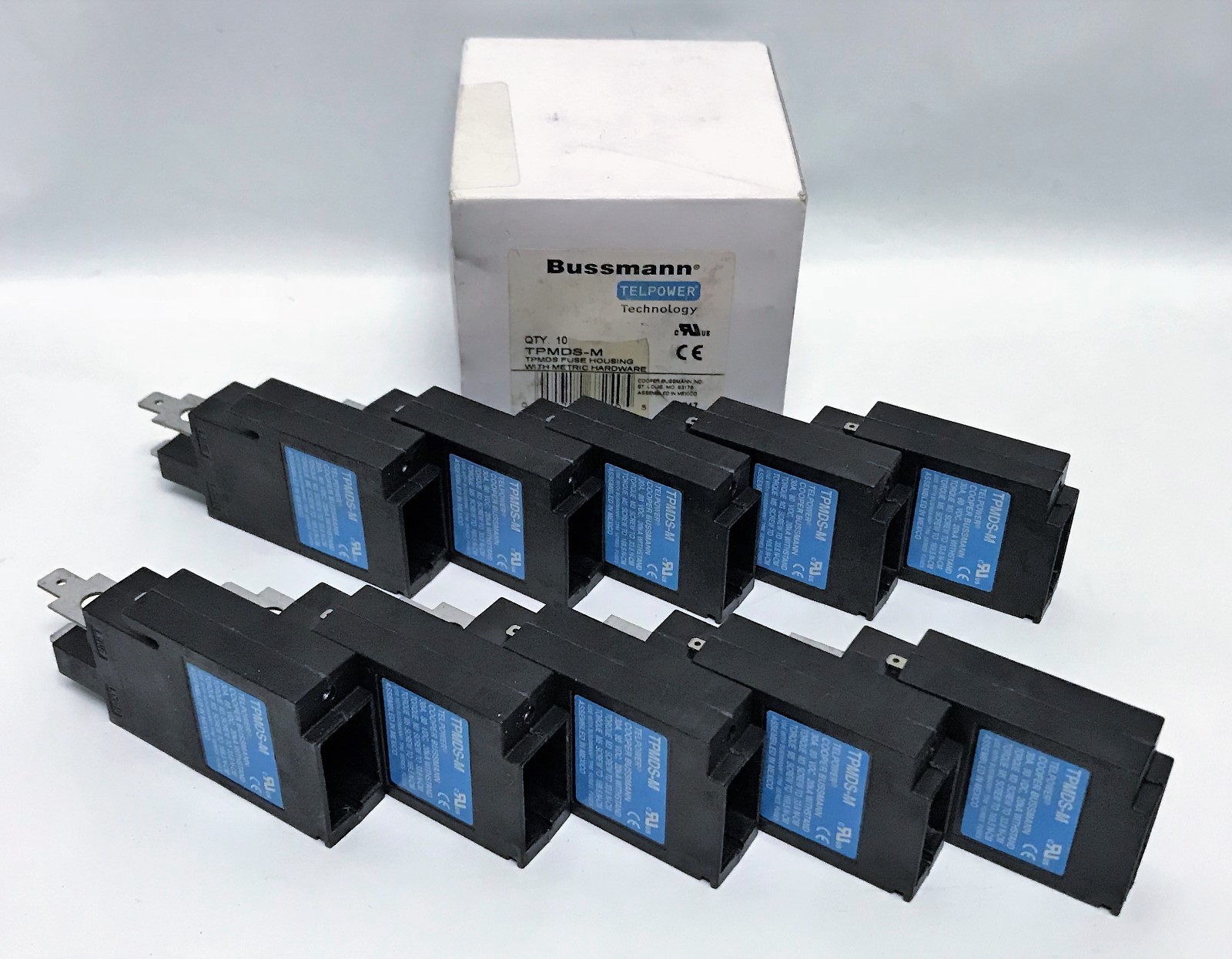 Bussmann Telpower Miniature Fuse & Disconnect Switch TPM-15 TPMDS-M for ...