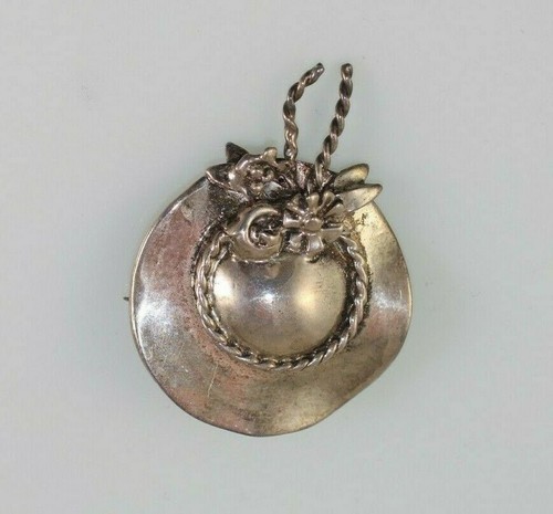 Susan Foster Artistic Triumphs Hat Brooch Sterling Silver | eBay