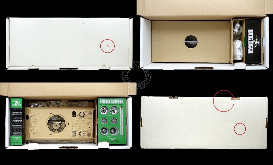 Tamiya 1/16 German King Tiger "Production Turret" Motorised Tiger II ...