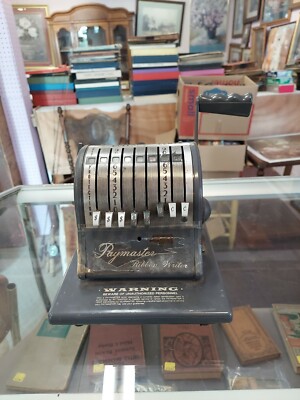Vintage Paymaster Ribbon Writer Series 8000 Check Writer No Key (UNLOCK ...