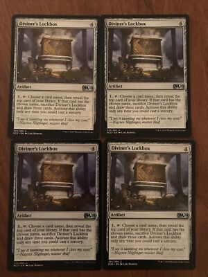 Diviner’s Lockbox X4 Core Set 20 Moderate Play MTG | eBay